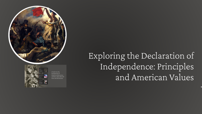 Exploring the Declaration of Independence: Principles and American ...