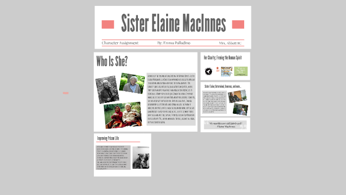 Sister Elaine MacInnes by Emma Smith