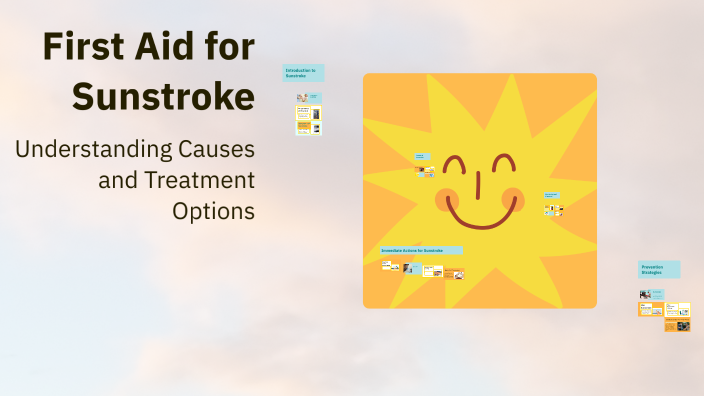 First Aid for Sunstroke by sadeel hroub on Prezi