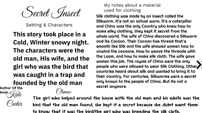 Secret Insects by Malachi Adams on Prezi