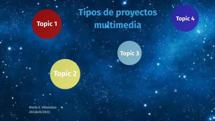 Tipos de proyectos multimedia by María Sofía Villalobos on Prezi