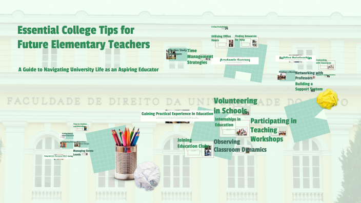 Essential College Tips for Future Elementary Teachers by 어흥 호랭이 on Prezi