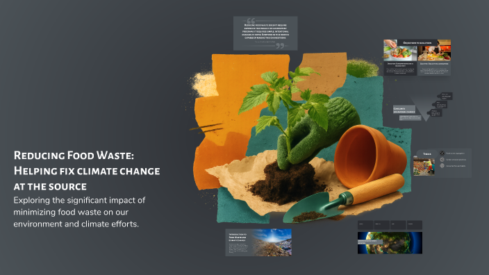 Reducing Food Waste: A Key to Combating Climate Change by Michaiah ...