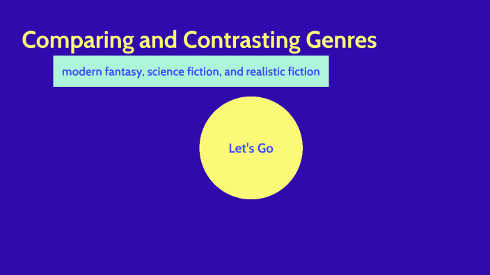 Comparing and Contrasting Genres by stacie preece on Prezi