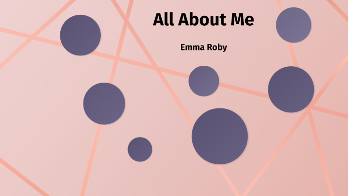 All About Me by Emma Roby on Prezi