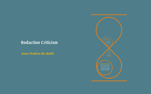 Redaction Criticism by on Prezi