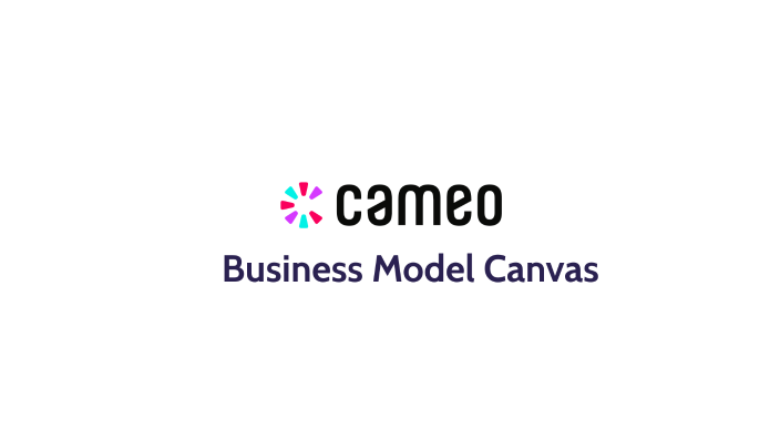 Cameo Business Model Canvas by Gabriella Perez on Prezi