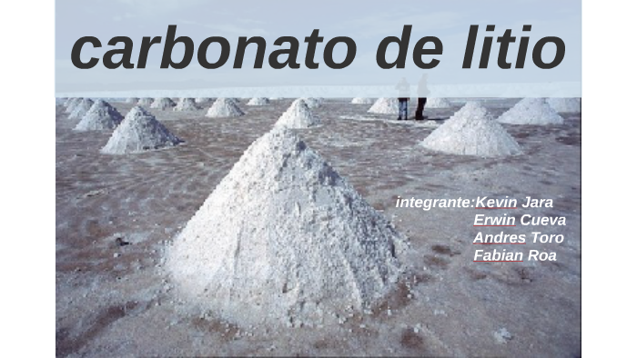 proceso del litio by kevin jara muñoz on Prezi