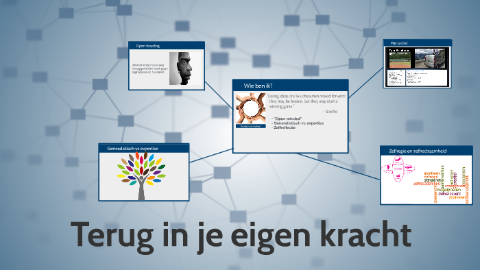 Zelfregie en zelfredzaamheid by T B on Prezi