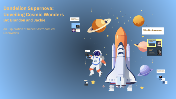 Dandelion Supernova: Unveiling Cosmic Wonders by Jacqueline Braunch on ...