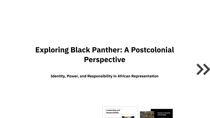 Exploring Black Panther: A Postcolonial Perspective by Manelle Aouite ...