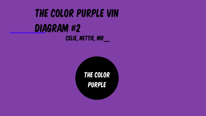 Vin Diagram#2 the color purple by alonso michel on Prezi