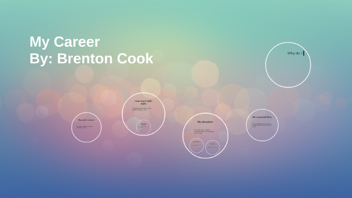 My Career by Brenton cook on Prezi