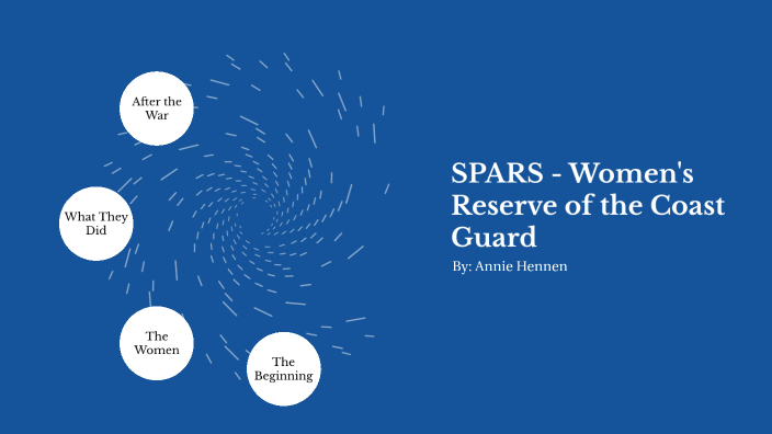 SPARS Women's Reserve of the Coast Guard by Annie Hennen on Prezi