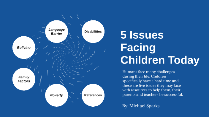 5 Issues Facing Children Today by Michael Sparks on Prezi