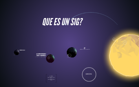 QUE ES UN SIG? by cristian garcia on Prezi