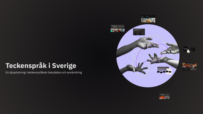 Teckenspråk i Sverige by Levi Andersson on Prezi
