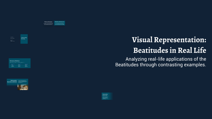 Visual Representation: Beatitudes in Real Life by Kyle Bryan Silva on Prezi