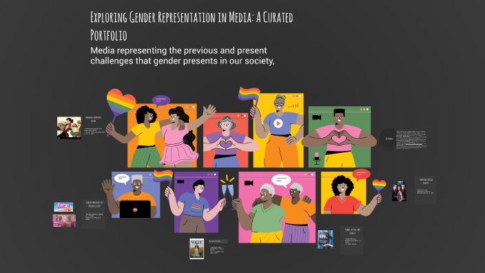 Exploring Gender Representation in Media: A Curated Portfolio by B V on ...