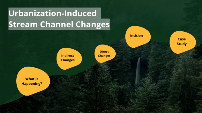 Urbanization-Induced Stream Channel Changes by Patrick Nicholson on Prezi