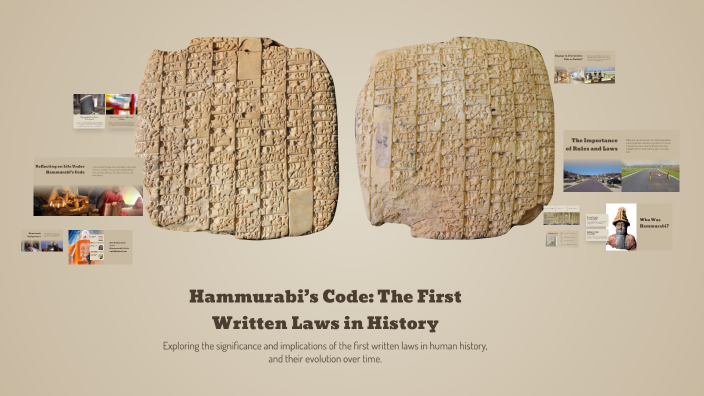 Hammurabi’s Code: The First Written Laws in History by Ciege Malihan on ...