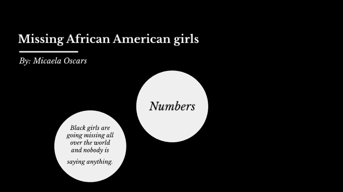 Missing African American girls by micaela oscars on Prezi