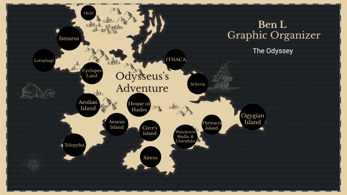 The Odyssey Graphic Organizer by Benjamin Lawton on Prezi