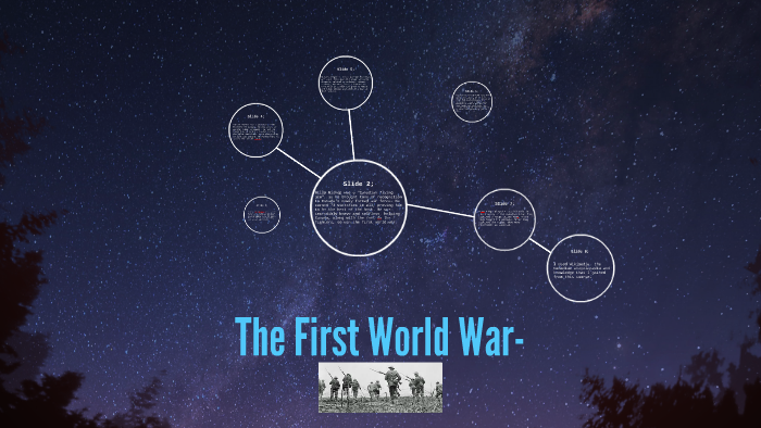 The First World War by Tash Prior on Prezi