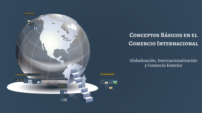 conceptos basicos del comercio internacional, globalizacion, internacionalizacion y comercio ...