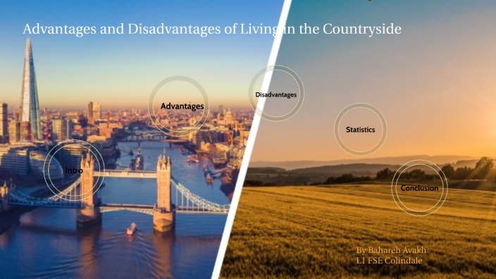 ADVANTAGES AND DISADVANTAGES OF LIVING IN COUNTRYSIDE by bahareh avakh ...