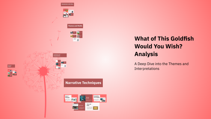 What of This Goldfish Would You Wish? Analysis and forshadowing ...