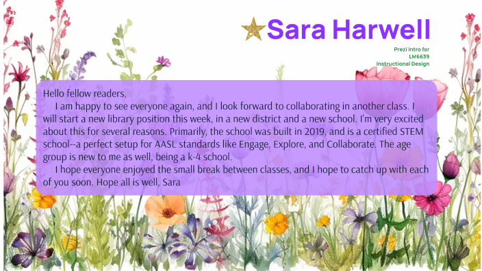 Sara Harwell Prezi_LM663 by Sara Harwell on Prezi