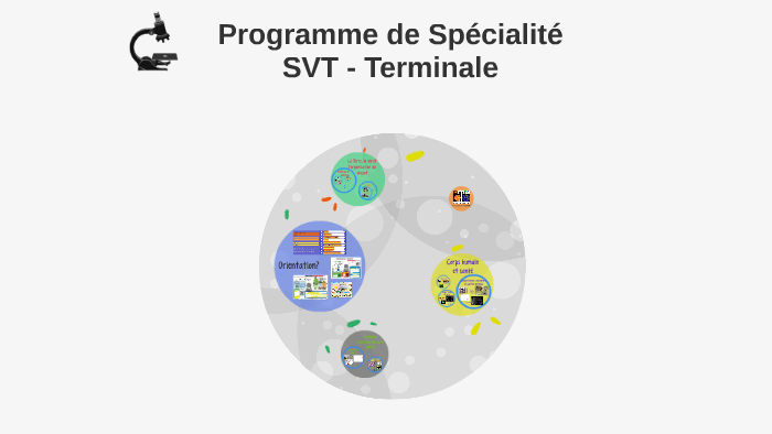 SPECIALITE SVT - Terminale by Emilie COSTA on Prezi