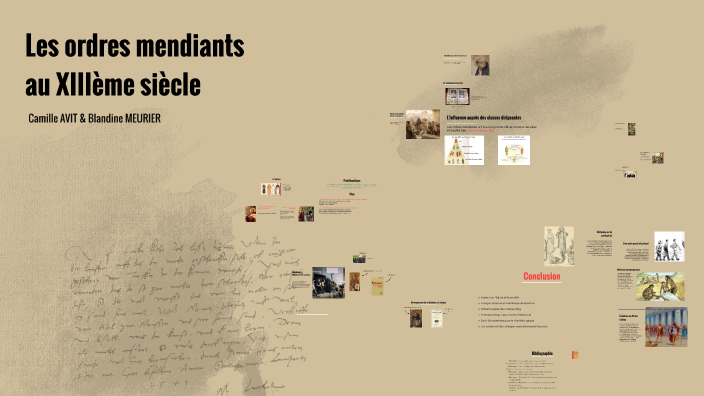 Les ordres mendiants au XIIIème siècle by Blandine Meurier on Prezi