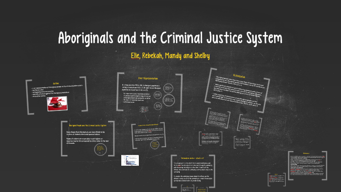 Aboriginals and the Criminal Justice System by Rebekah Gauthier on Prezi