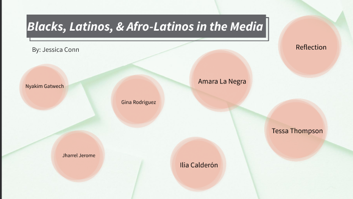 Blacks, Latinos, and Afro-Latinos in the Media by Jessica Conn on Prezi