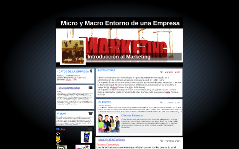 Micro y Macro Entorno de una Empresa by Cristina Parra on Prezi