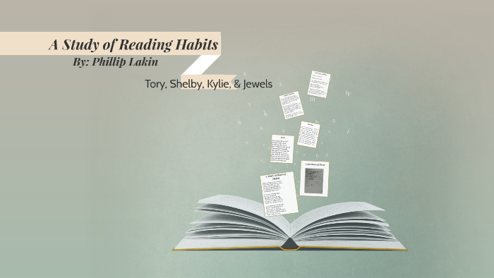 A Study of Reading Habits by tory gilpin on Prezi
