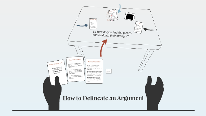 How to Delineate an Argument by Laela Brooks on Prezi