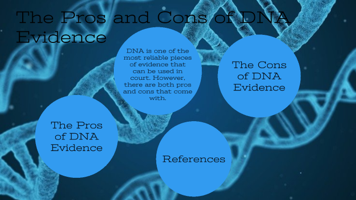 The Pros and Cons of DNA Evidence by Mikella Maldonado on Prezi