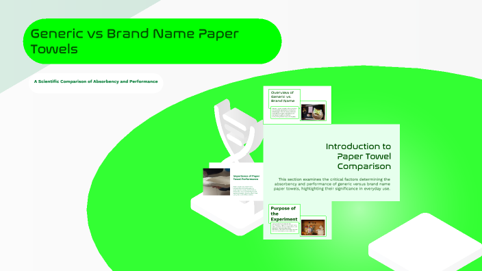 Comparing Absorbency: Generic vs. Name Brand Paper Towels by Dellicia ...