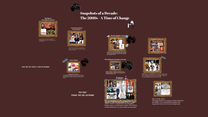 Snapshots of a Decade: The 2000s by on Prezi