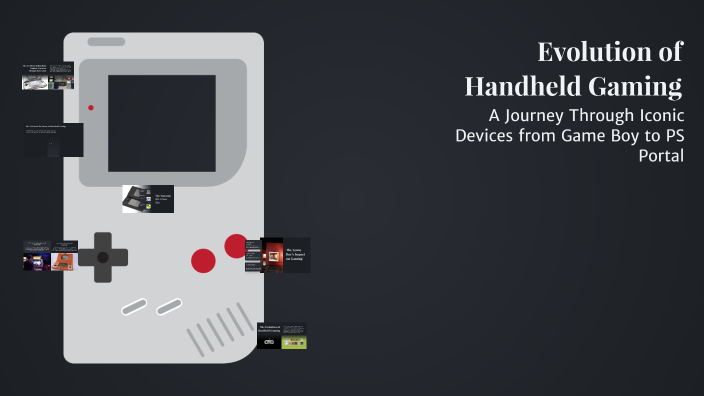 Evolution of Handheld Gaming by Dan Mark on Prezi