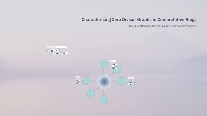 Characterising Zero Divisor Graphs in Commutative Rings by Hanady Jado ...