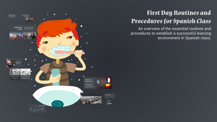 First Day Routines and Procedures for Spanish Class by Edney Rabinovich ...
