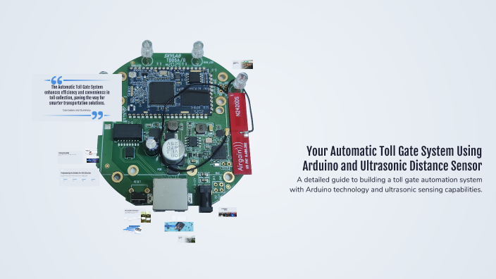 Your Automatic Toll Gate System Using Arduino and Ultrasonic Distance Sensor by new movie adda ...