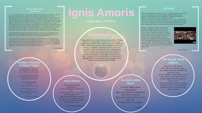 Ignis Amoris by Cristina Marín Bravo on Prezi