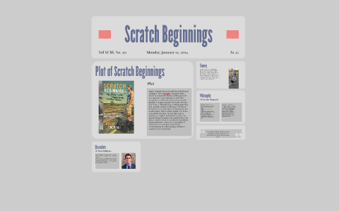 Scratch Beginnings****************////////////////////////// by Marissa ...