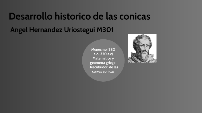 Historico desarrollo de las conicas by Angel Hernandez on Prezi