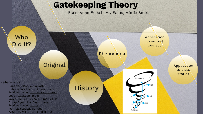 Gatekeeping Theory by Mintie Betts on Prezi
